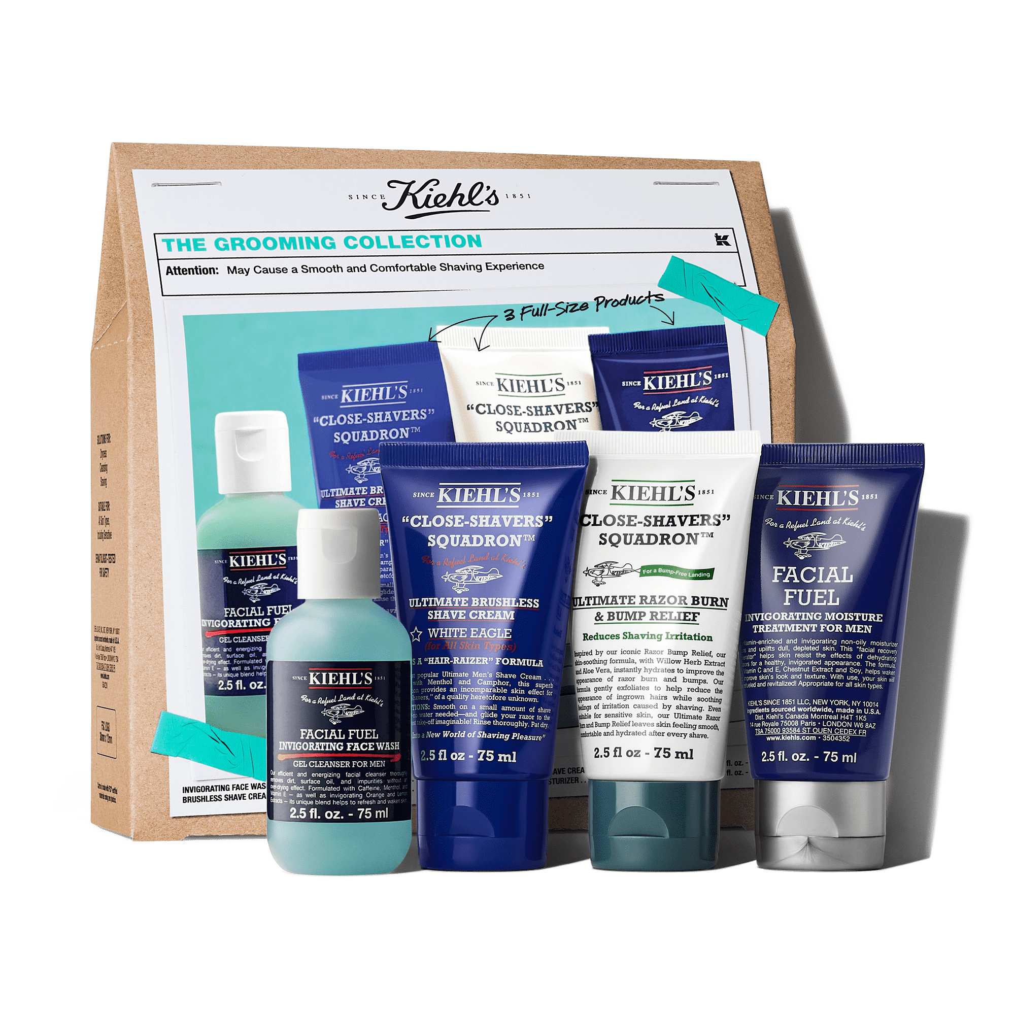 The Grooming Collection I Gåvoset I Kiehl's Sweden